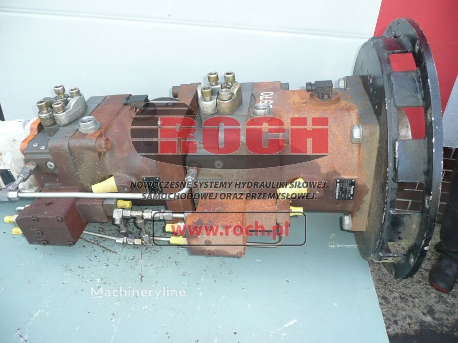 Rexroth A11VO260LRGH6/11R-NZD12K84R-S 2069239 84974140 + A11VO190LRGH6/1 hidraulična pumpa za bagera