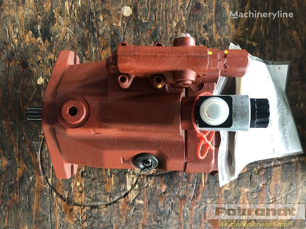 Rexroth A10VO63EK2F1-52R-PUC11N00H-S1538 hidraulična pumpa za bagera