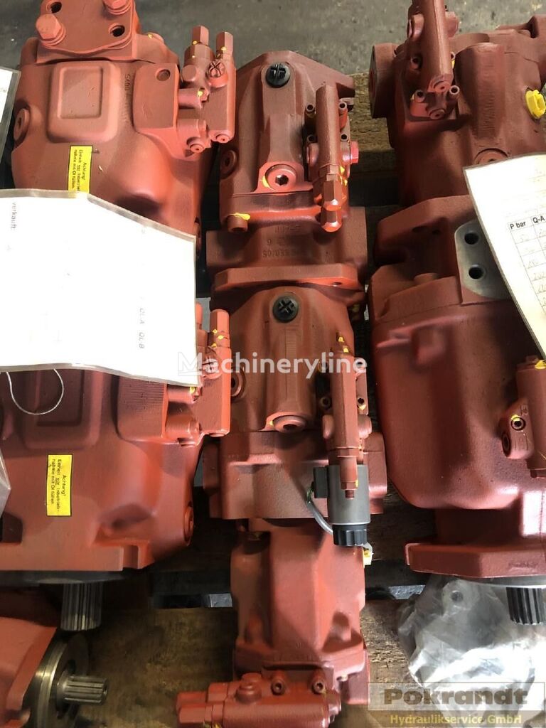 Rexroth A10VO60DFR1-52L-PWC12K04 + A10VO45ED72-52-PSC12K52T + A10VSO18DR hidraulična pumpa za bagera