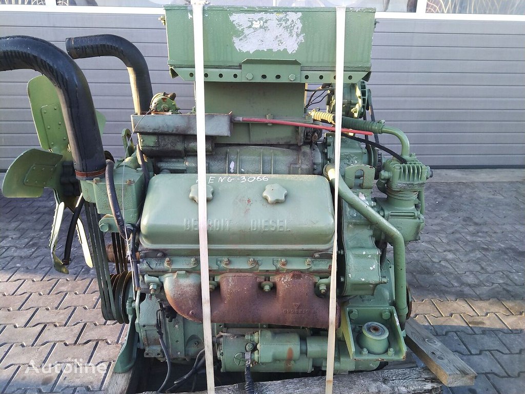 Detroit 7067-7040 motor za HANOMAG prednjeg utovarivača