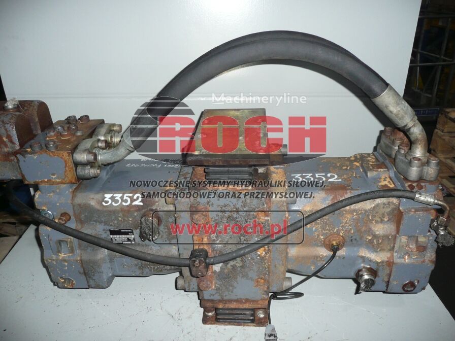 Silnik TEREX HMV 210-02 2521 E03 + HMV 210-02 2520 hidraulični motor za Terex FUCHS 454 bagera