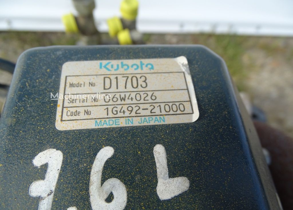 Komatsu kubota motor za Kubota 1703 mini bagera