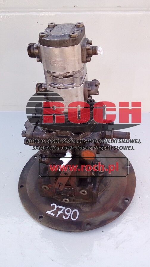 Rexroth A10VG28 HWL1/10R-NSC10K013E+ PM ALx2 hidraulična pumpa za Ammann 2,5T, DYNAPAC CC122 valjka