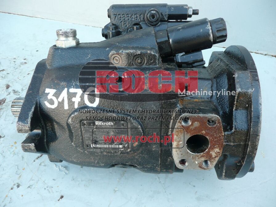 Pompa REXROTH AL A10V063 EP2D/53L- VSC12K04P-S4871 hidraulična pumpa za bagera