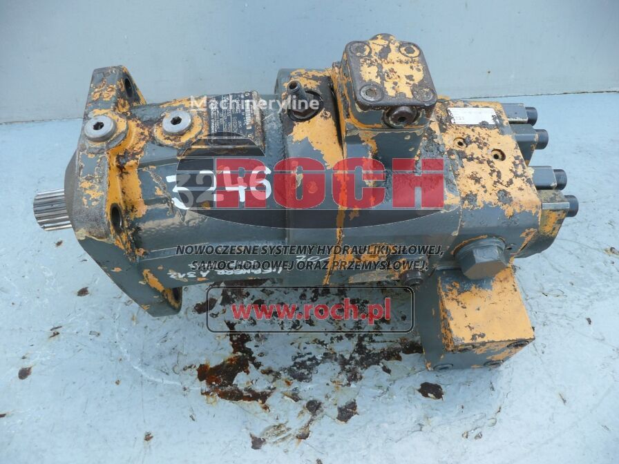 BRUENING A6VM107 HA1T/63W-VZB380A-K 9605461 hidraulični motor za Liebherr A312 bagera