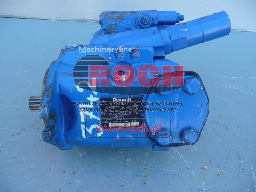 Rexroth AL A10V018 LA9DS/53R-VTE12N00-S2483 hidraulična pumpa za bagera