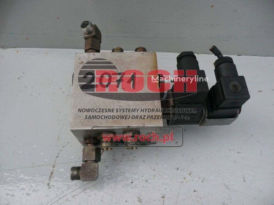 AL HYDRAULIK 1sek 100x100x72mm+2 cewki hidraulični razvodnik za bagera