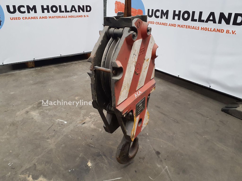 Liebherr Hookblock 17mm 1 sheave 14,5t blok za podizanje za autodizalice