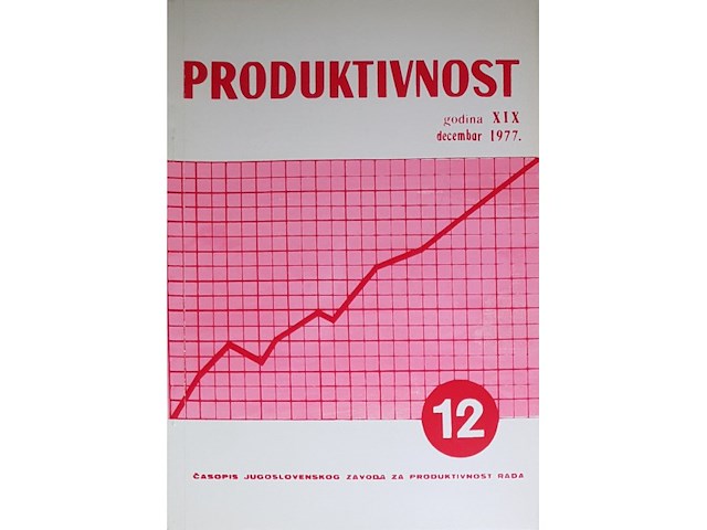 Produktivnost Br.12 1977