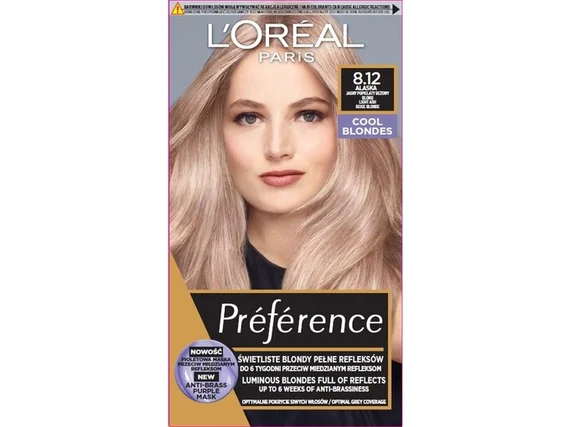 LOreal Paris Boja za kosu Preference 8.12