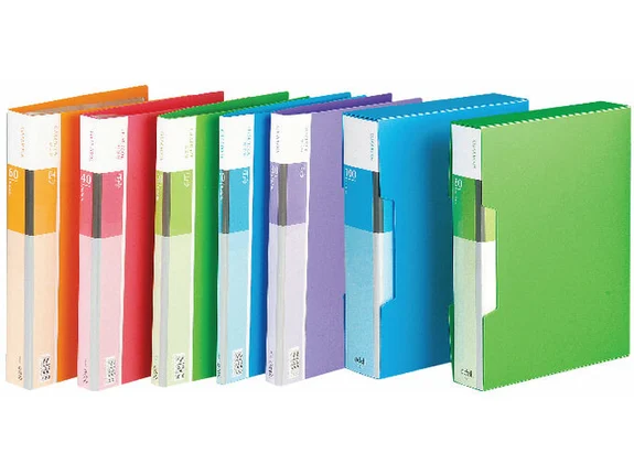 Deli Fascikla Display - Clear Book Neon 40 lista 895034