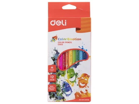 Deli Drvene bojice Color Emotion extra mekane 1/12 694094
