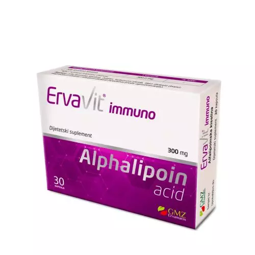 Ervamatin Ervavit alfalipoinska kiselina 300mg 30 kapsula