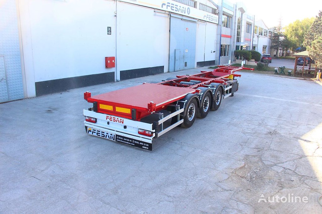 Nova Fesan CONTAINER CARRIER CHASSIS 20 FEET, 30 FEET, 40 FEET, 40 FEET HC, poluprikolica za prevoz kontejnera