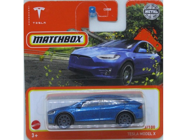 matchbox tesla model X