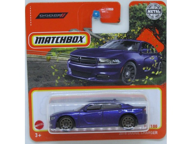 matchbox dodge charger `18