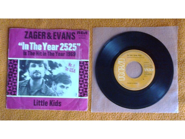 ZAGER and EVANS - In The Year 2525 (singl) Made Germany