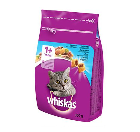 Whiskas briketi, 300g, vise ukusa