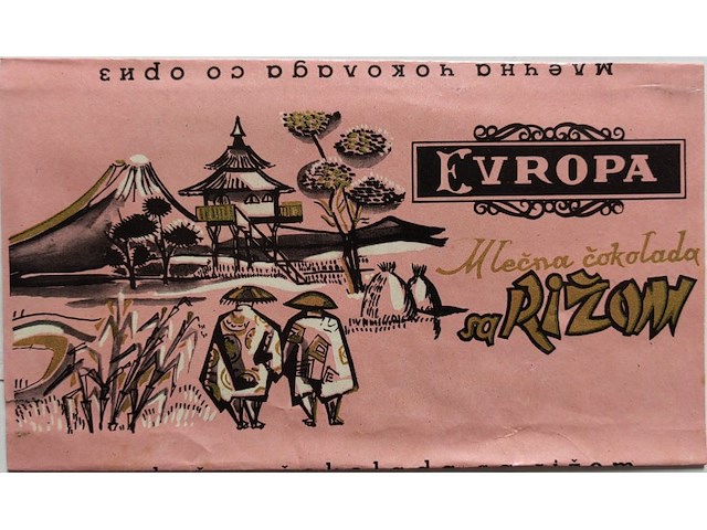 Evropa cokolada sa rizom