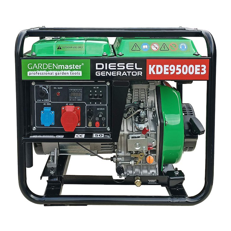 GardenMaster Dizel Trofazni Agregat KDE9500E-3 7,5kw, 12.524