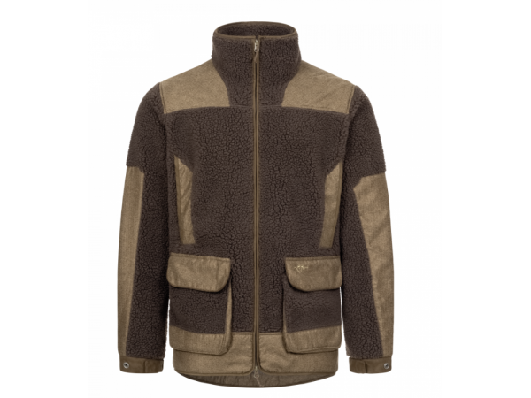 BLASER POLAR JAKNA SHERPA DARK BROWN