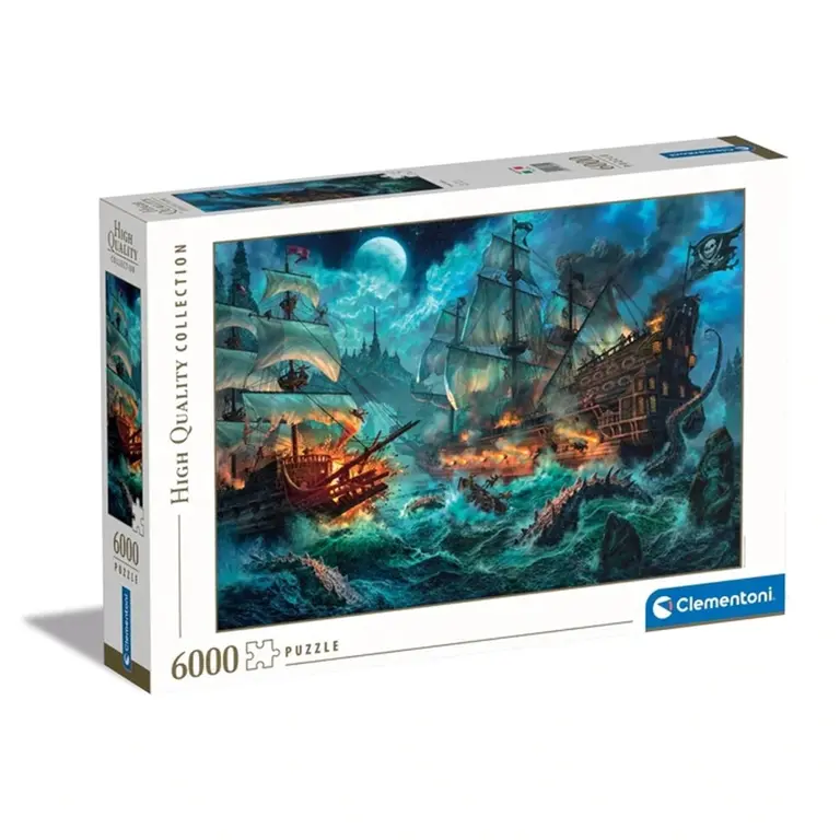 Clementoni Puzzle 6000 hqc pirates (CL36530)