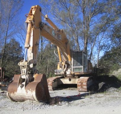 Liebherr R954 bager guseničar