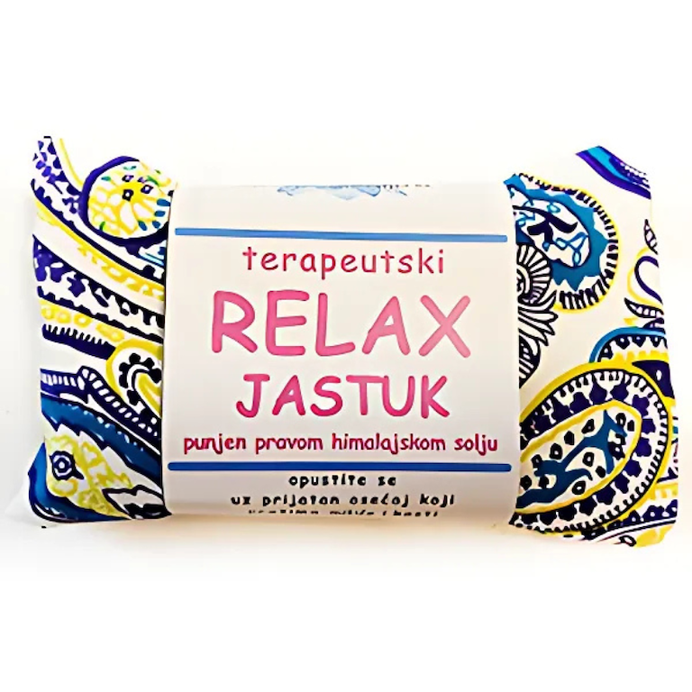 TERAPEUTSKI RELAX JASTUK
sa himalajskom solju za čelo