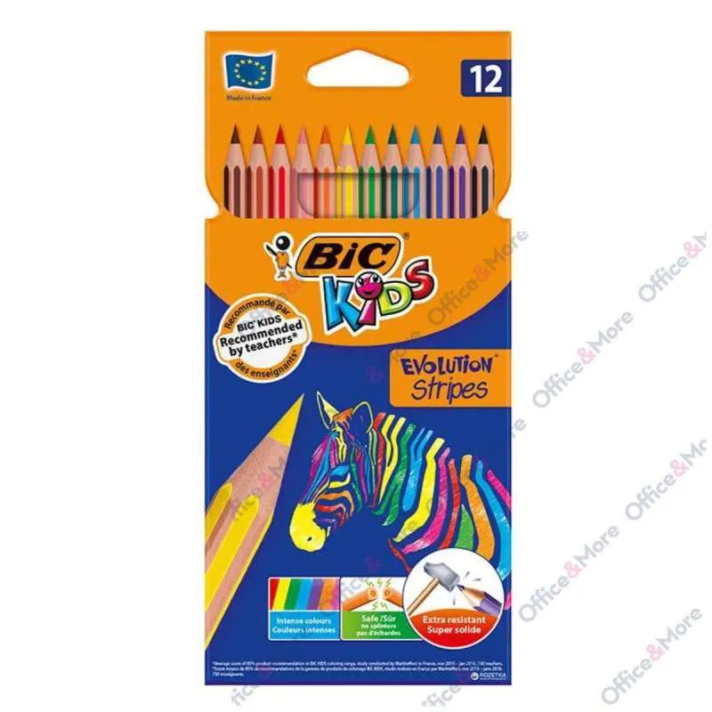 BIC DRVENE BOJE 1/12 CEV STRIPES