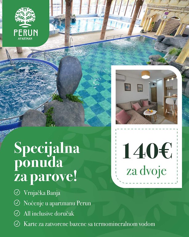 Apartmani u Vrnjačkoj Banji - Apartman Perun