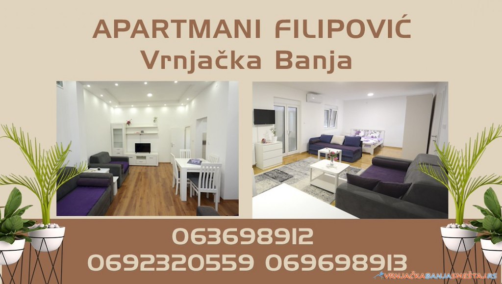 Apartmani u Vrnjačkoj Banji - Apartmani FILIPOVIĆ