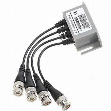 STK 204LL, Video balun, 4 Kanala