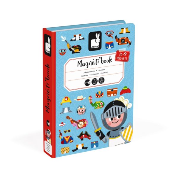 Magneti Book Obuci dečaka Knjiga sa magnetima – Janod