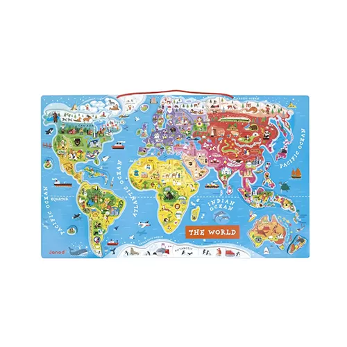 Magnetna mapa sveta – Janod