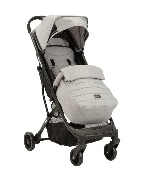 Kisobran kolica za bebe FITTO, Kikka Boo, Light Grey