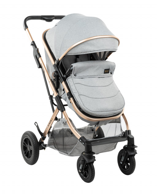 Kolica za bebe KAIA, Kikka Boo, 0-15kg, Light Grey