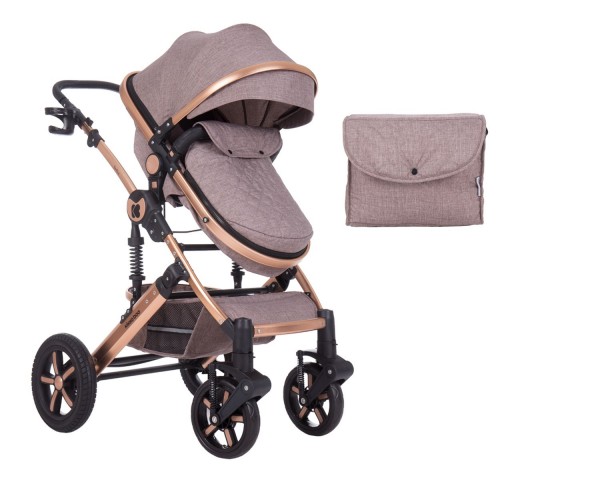 Kolica za bebe DARLING, Kikka Boo, Beige 0-15kg