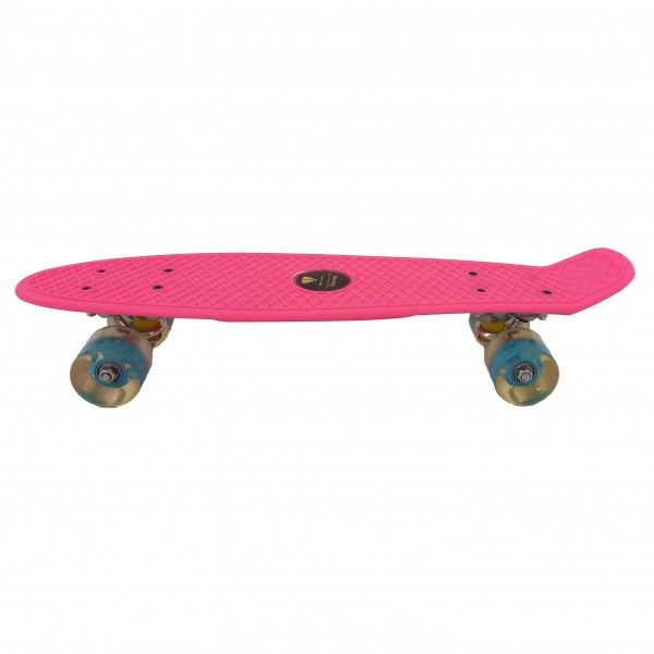 Skejtbord za decu SIMPLE do 50 kg, Svetlo Pink