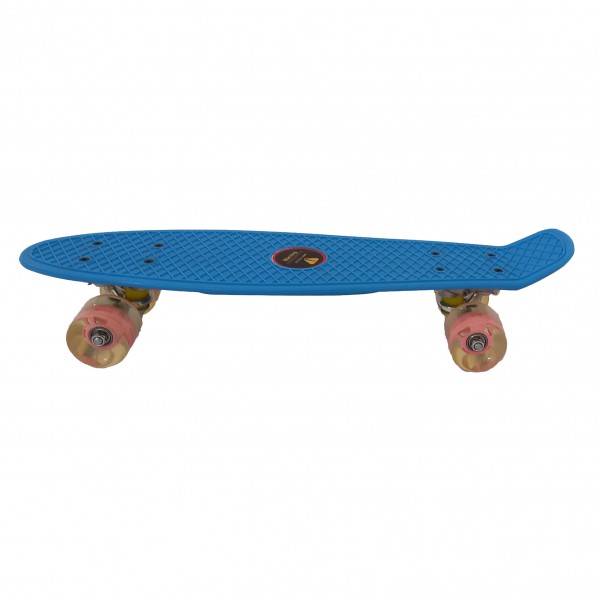 Skejtbord za decu SIMPLE do 50 kg, Plavi