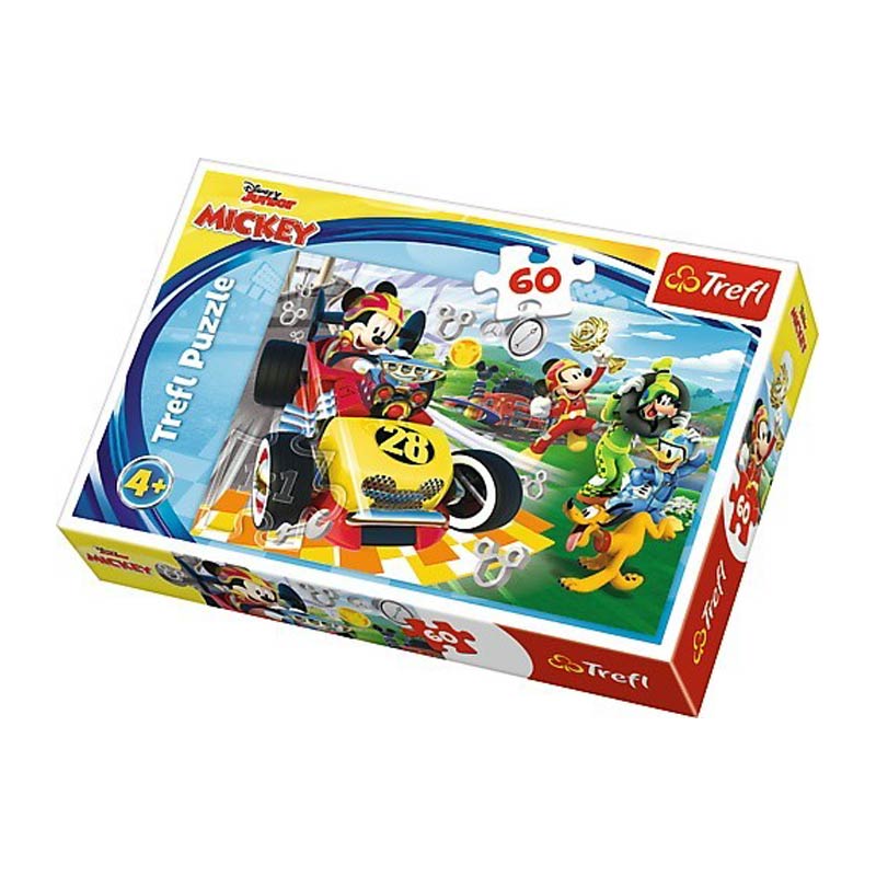 PUZZLE 60 MICKEY MOUSE RACE