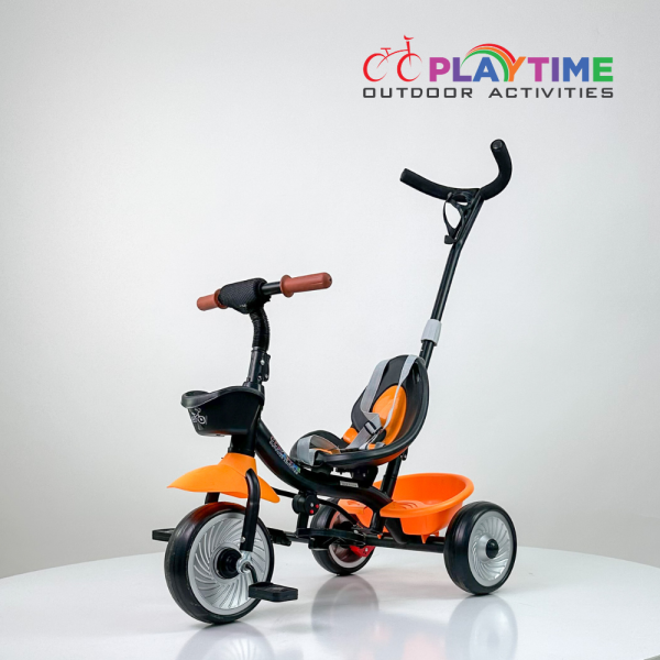Tricikl MERIT, Playtime, bez tende, mod.429 Narandzasti