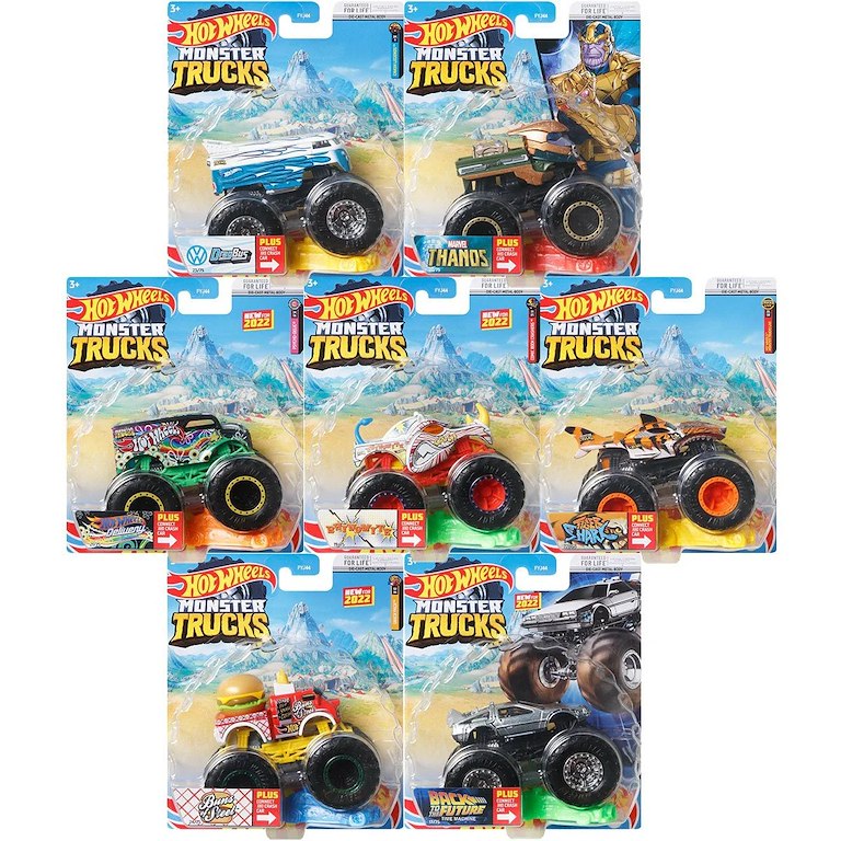 HOT WHEELS MONSTER TRUCKS HW