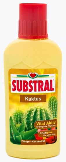 TEKUĆE MINERALNO ĐUBRIVO ZA KAKTUSE SUBSTRAL SC706 250ml, N:P:K 3:5:7%