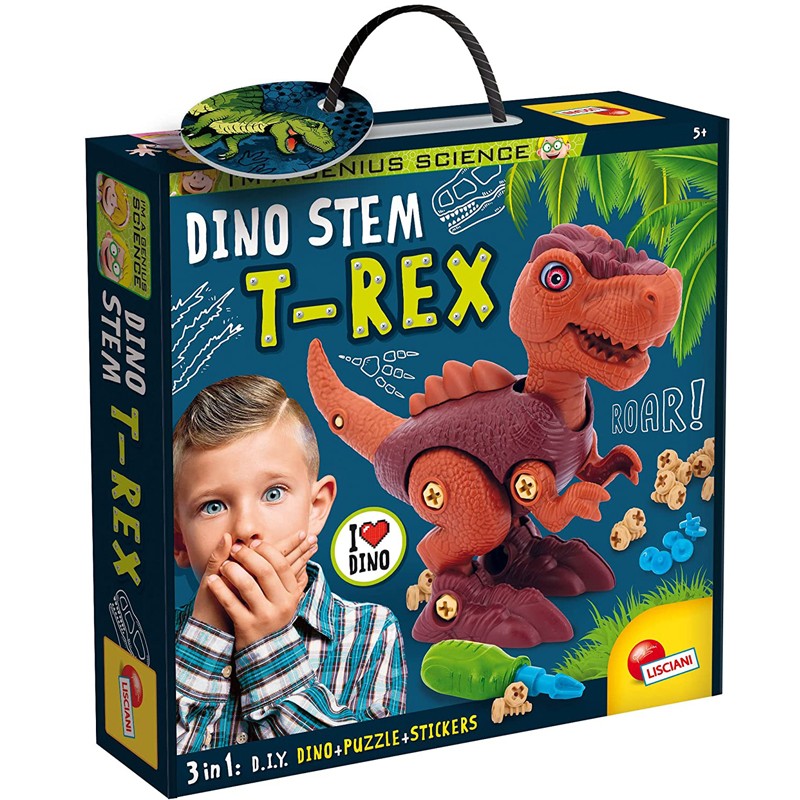 MALI GENIJE STEM KIT T REX LISCIANI