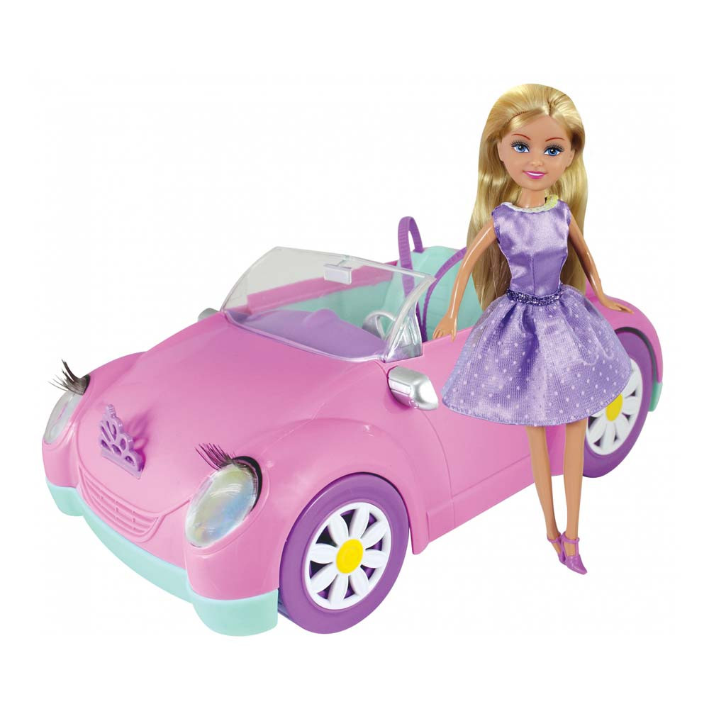 SPARKLE GIRLZ PINK AUTOMOBIL I LUTKA