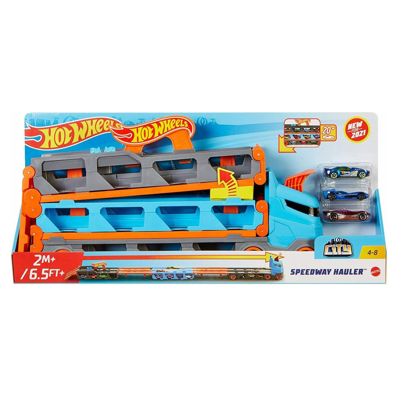 HOT WHEELS MEGA TRANSPORTER SA STAZOM