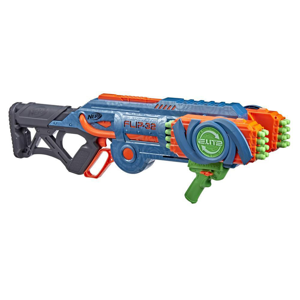 NERF ELITE 2.0 FLIP-SHOT FLIP-32 BLASTER