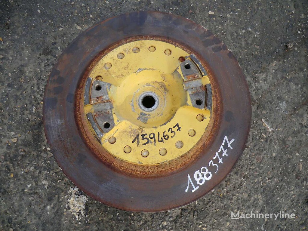 BRAKE DISC AND YOKE AS (CENTRAL AXLE) 1883777 drugi rezervni deo transmisije za Caterpillar 735 AWR00399 zglobnog dampera