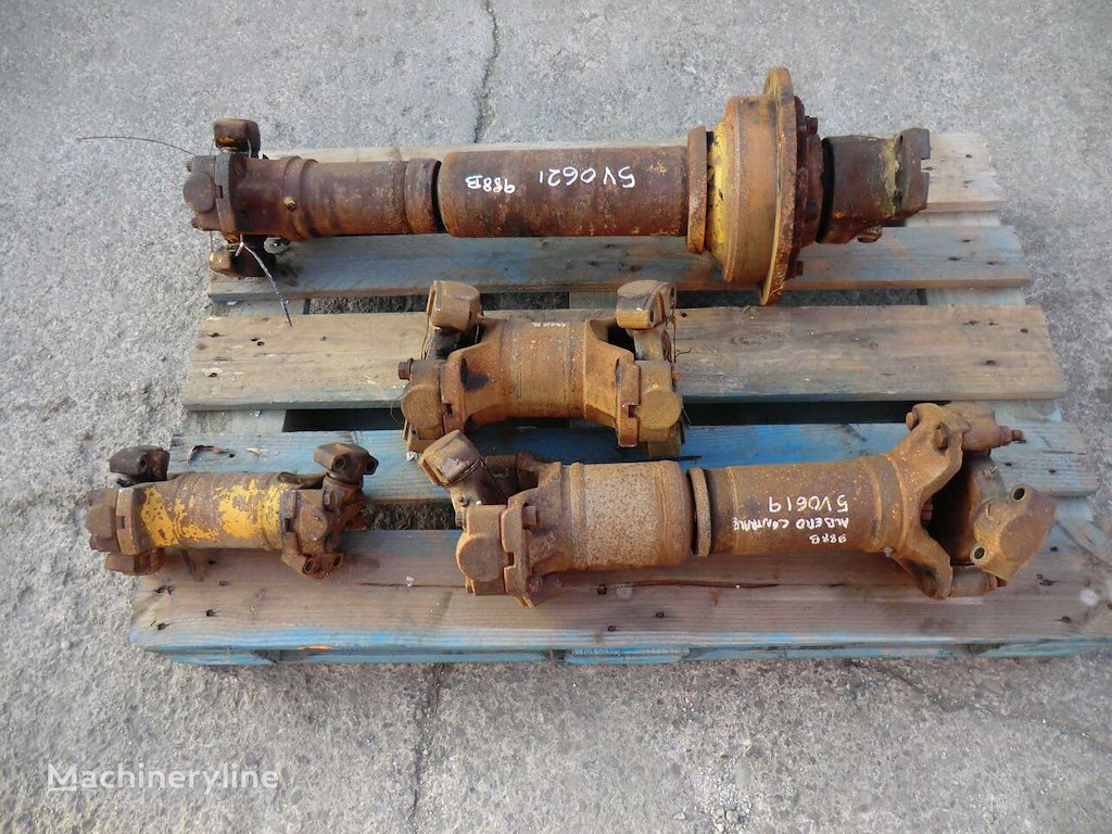 FRONT PROPELLER SHAFT COMPLETE WITH YOKE 3K9917 AND BEARING CAGE 5V0621 kardansko vratilo za Caterpillar 988B 50W07546 prednjeg utovarivača