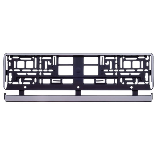 Okvir za tablice, sivi, (1 komad) – Carmotion 58467